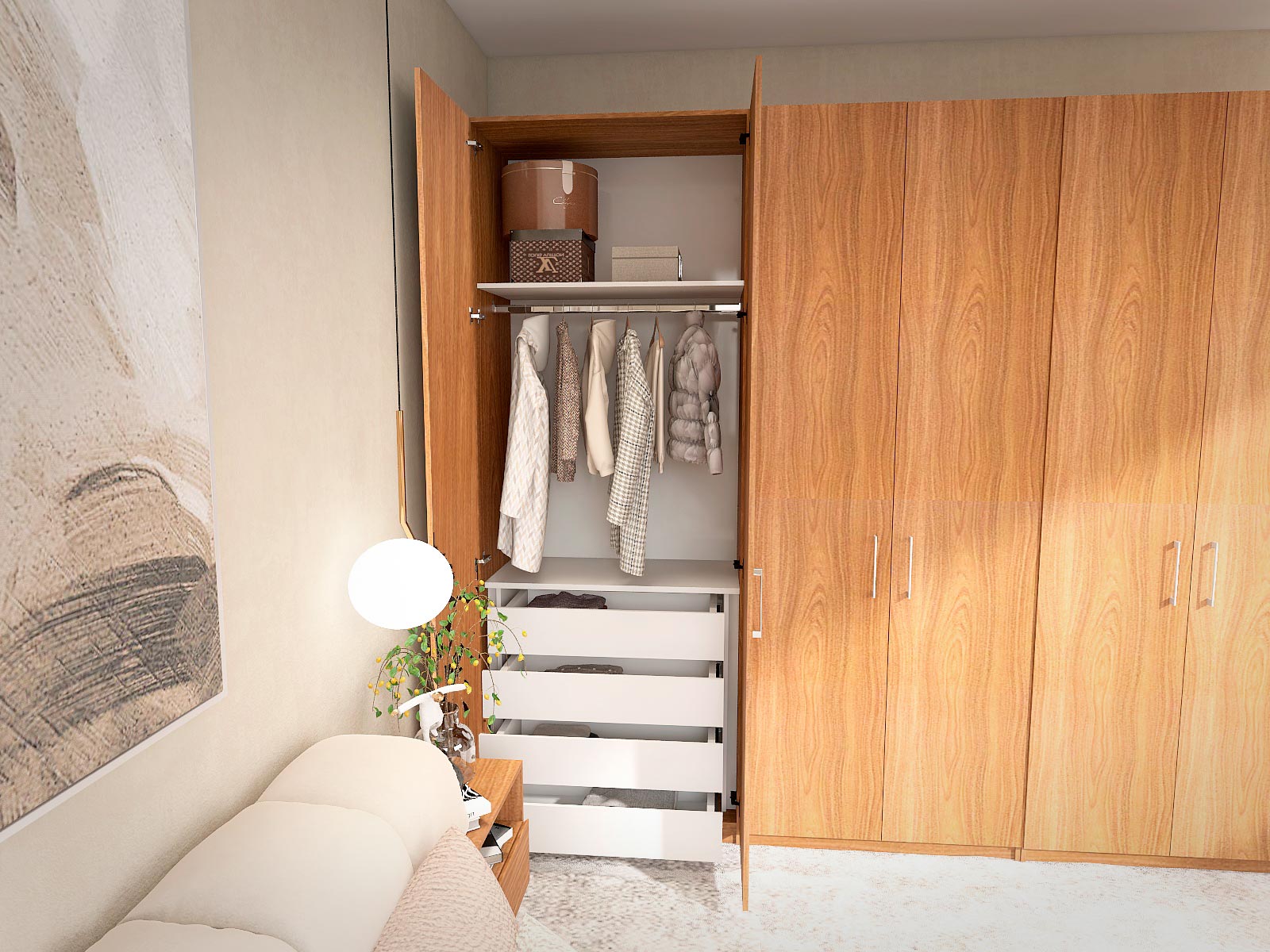 Guarda-roupa em MDF: tudo o que você precisa saber sobre