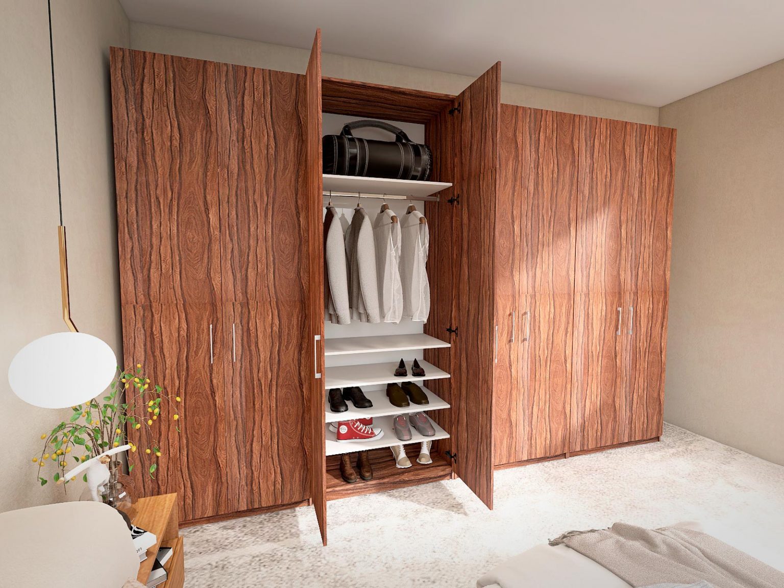 Guarda-roupa em MDF: tudo o que você precisa saber sobre