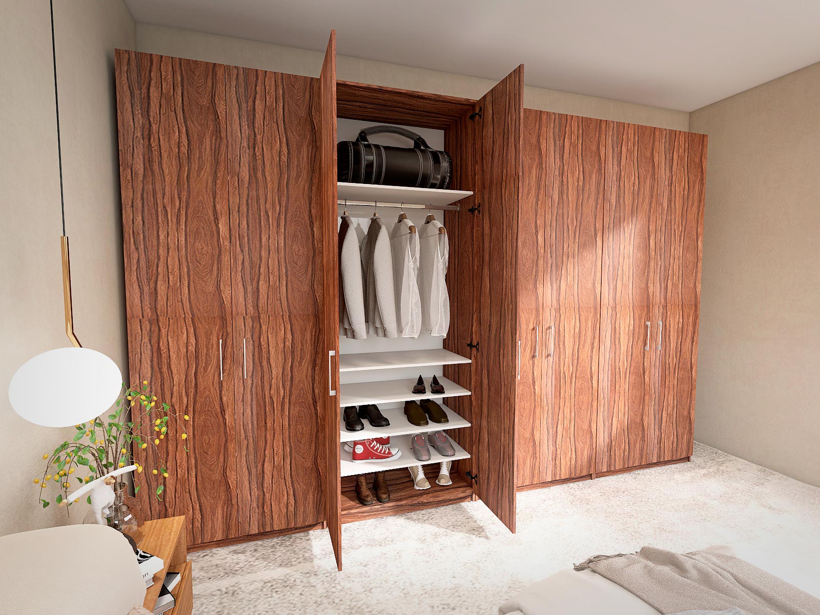 Guarda-roupa em MDF: tudo o que você precisa saber sobre